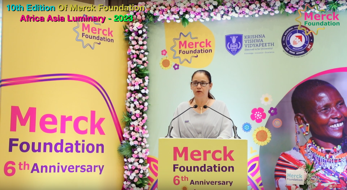 Fátima Vila Nova presente na 10ª Edição da Merck Foundation Africa Asia ...