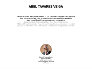 Personalidade de 2023: Jornalista Abel Tavares Veiga